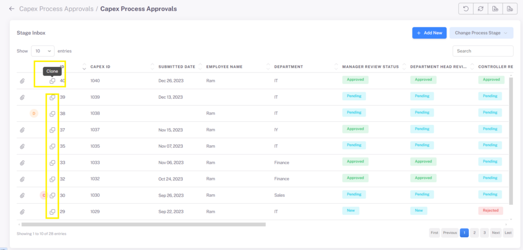 How Do I Clone Copy A Request Cflowapps