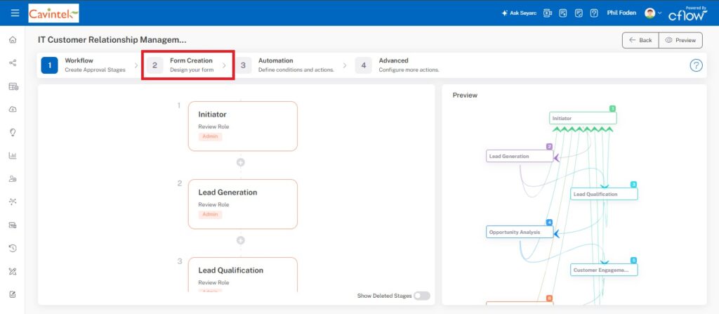How can I customize the Form in Cflow? - Cflowapps