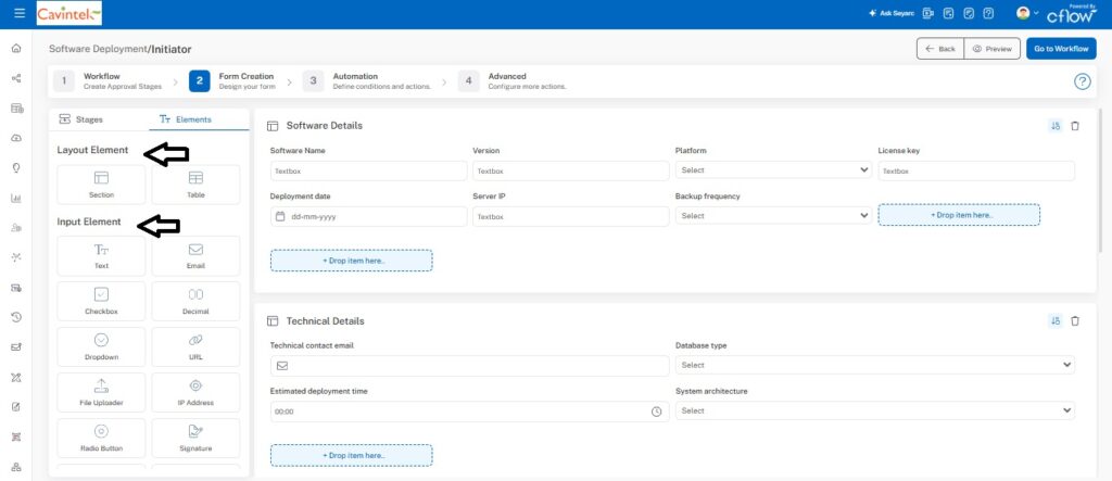 How do I customize fields in a form? - Cflowapps