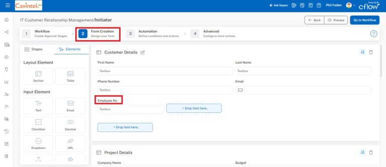 How do I make the field uneditable in a form? - Cflowapps