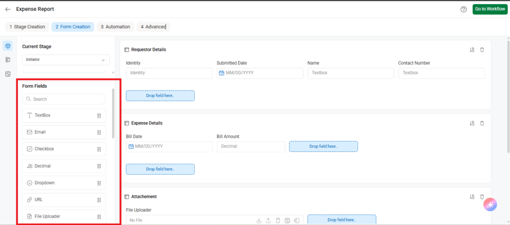 Form Creation - Cflowapps