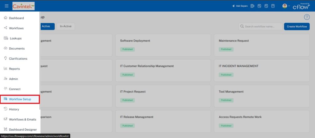 How do I delete a request in a workflow? - Cflowapps