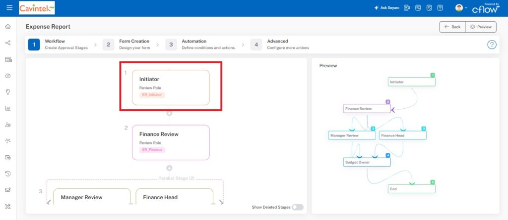 How do I delete a request in a workflow? - Cflowapps
